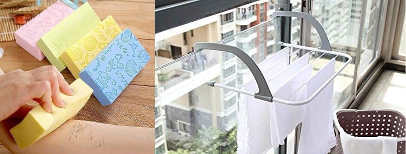 Dastav Soft Body Scrubber Korean Bath Sponge Dead Skin Remover Bathing ...