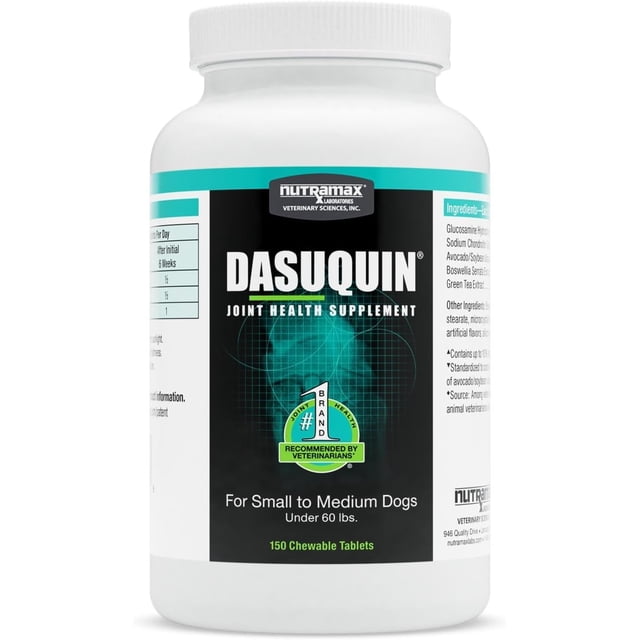 Dasuquin 150ct Chewable Mobility Supplements for Small & Medium Dogs ...