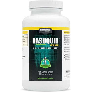 Dasuquin w/ MSM for Large Dogs 150 Chew Tabs-- 2 Pack - Walmart.com