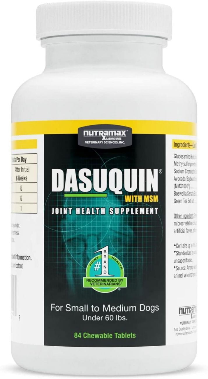 Dasuquin MSM Chewable Tablets for Small & Medium Dogs 84ct - Walmart.com
