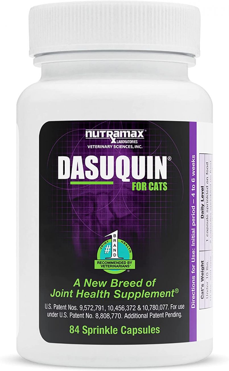 Dechra EicosaCaps Omega 3 & 6 Capsules for Cats and Dogs Under 40 lb 60 ...