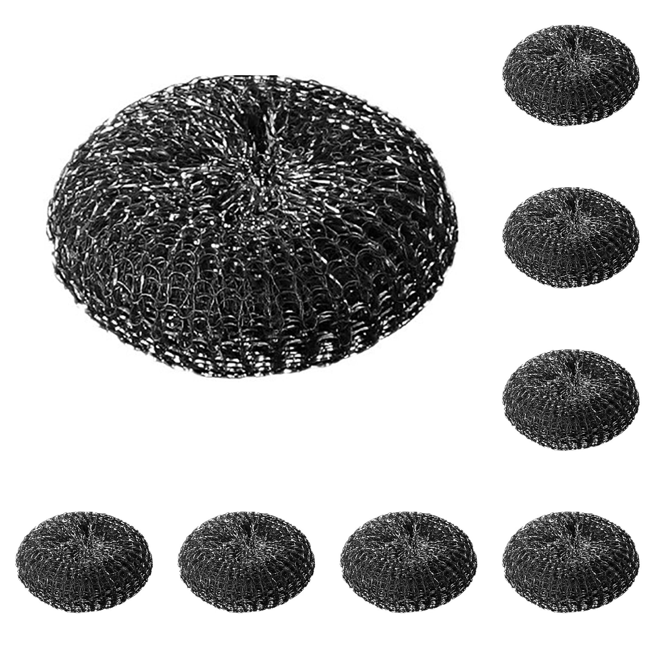 Dasuuxi 10Pcs Steel Wool Scrubber Set,Stainless Steel Scrubber with ...