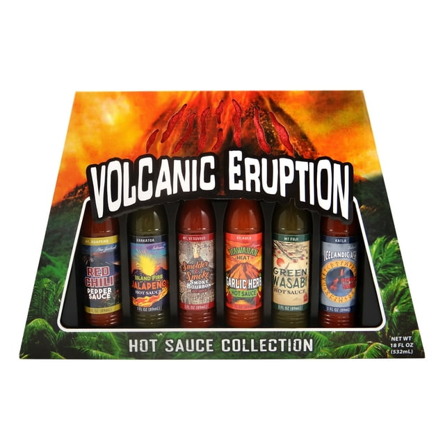 Dat'l Do-It Volcanic Eruption Hot Sauce Collection, 18 fl oz, 1ct ...
