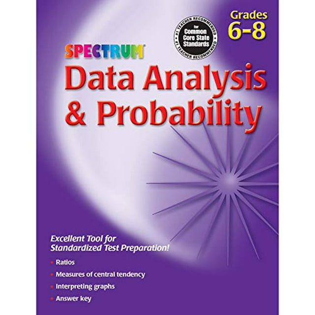 Pre-Owned Data Analysis & Probability, Grades 6-8 Paperback - Walmart.com