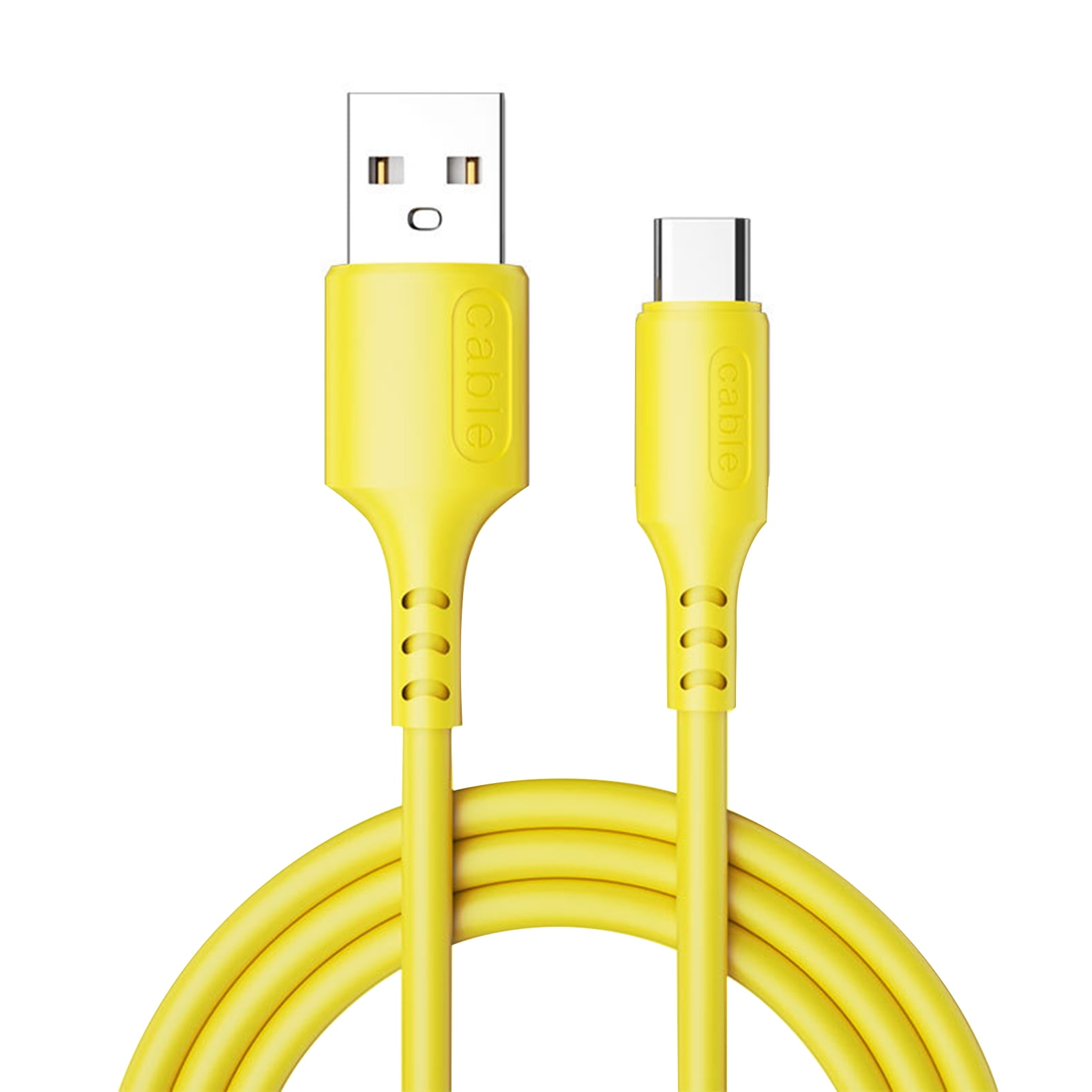 Data Cable Fast Charging Stable Transmission Anti-winding Type-C Liquid ...