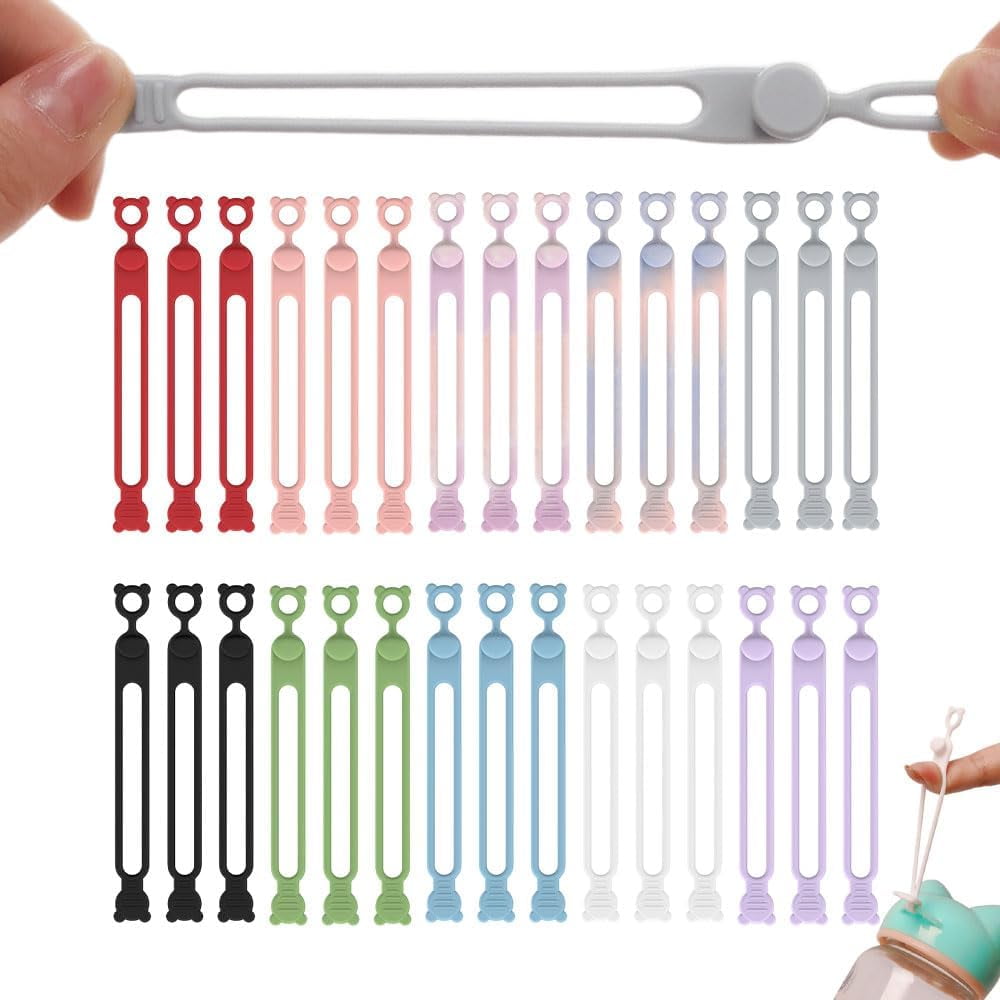 Data Cable Organizer Reusable Silicone Organizer, 2025 Multipurpose ...