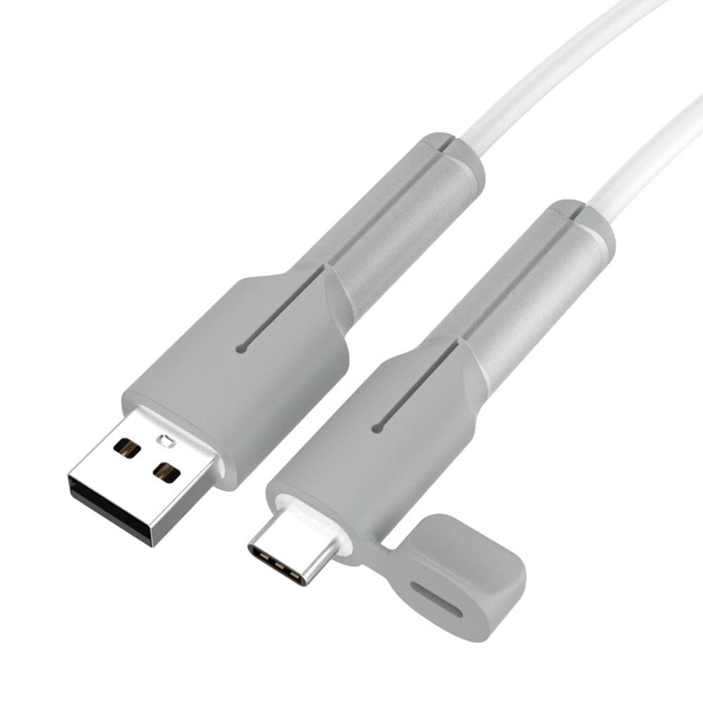 Data Cable Protective Sleeve Silicone Anti Break Charging Sleeve Cable ...