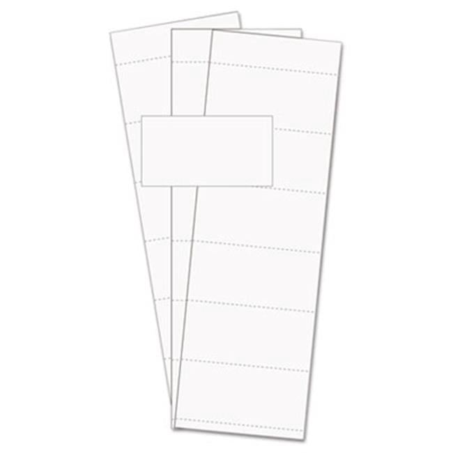 Data Card Replacement, 3 in.w x 1.75 in.h, White, 500-PK - Walmart.com