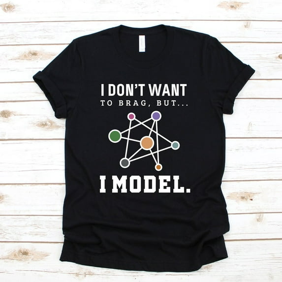 Data Model Big Data Analyst Statistics Scientist Funny Graphic T Shirt ...
