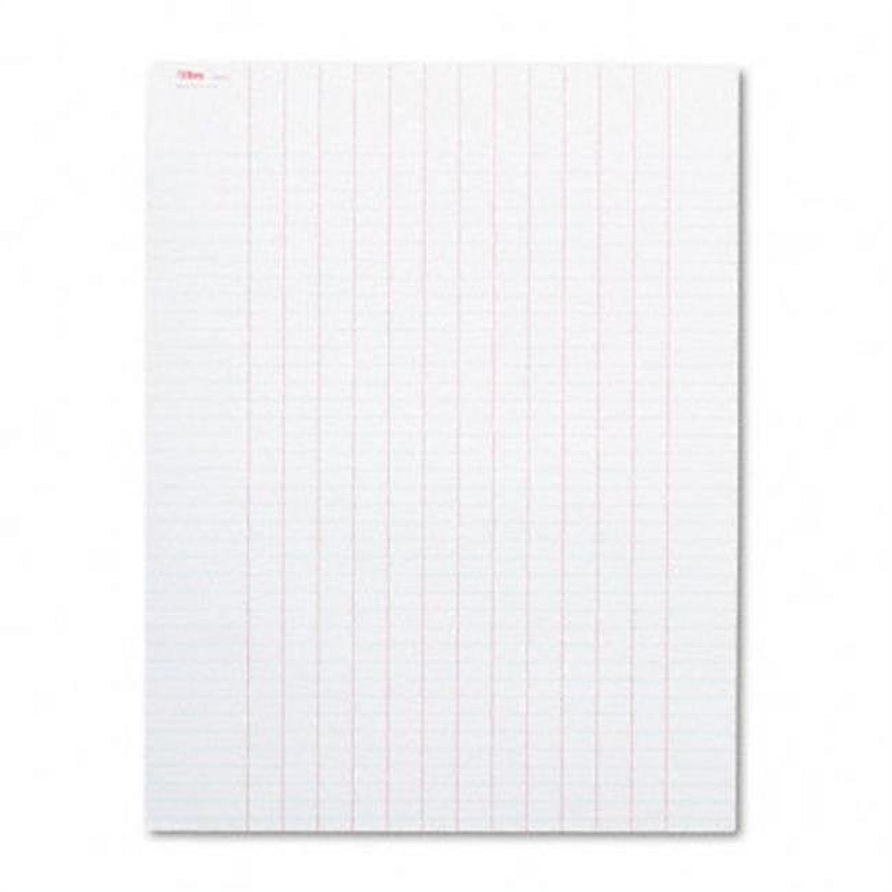 Data Pad with Plain Column Headings 8-1/2 x 11 White 50 Sheets/Pad ...