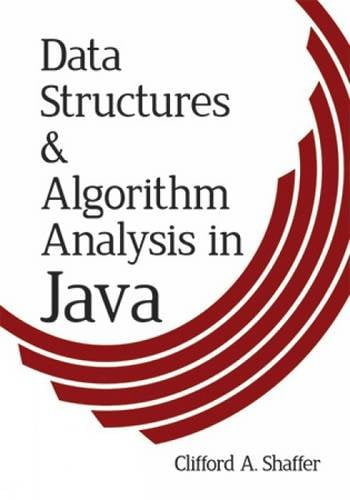 Pre-Owned Data Structures and Algorithm Analysis in Java, Third Edition (Dover Books on Computer ...