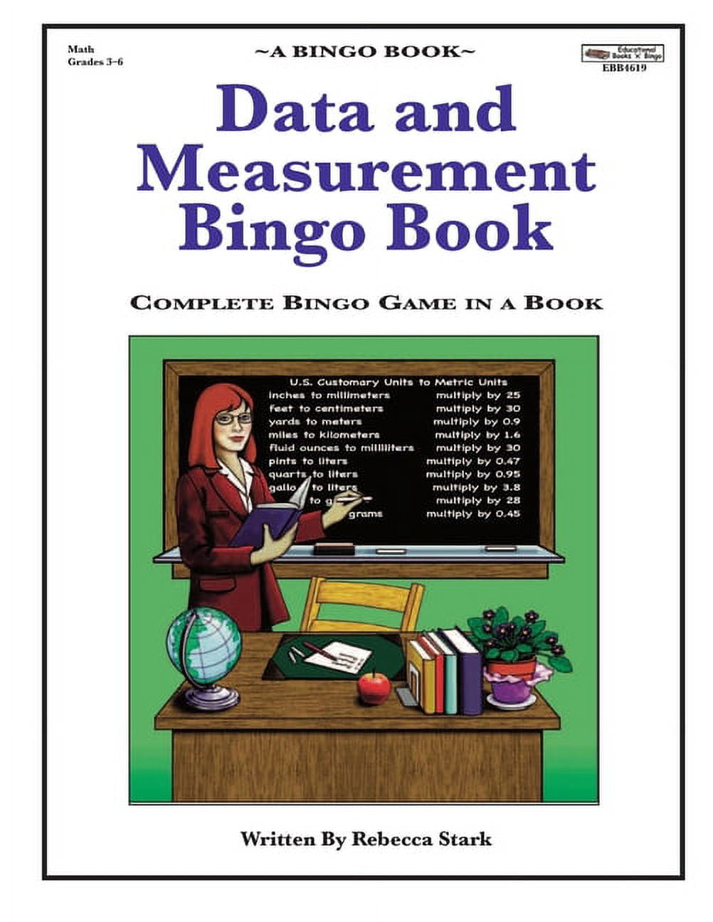 Bingo Books: Data and Measurement Bingo Book: Complete Bingo Game In A ...
