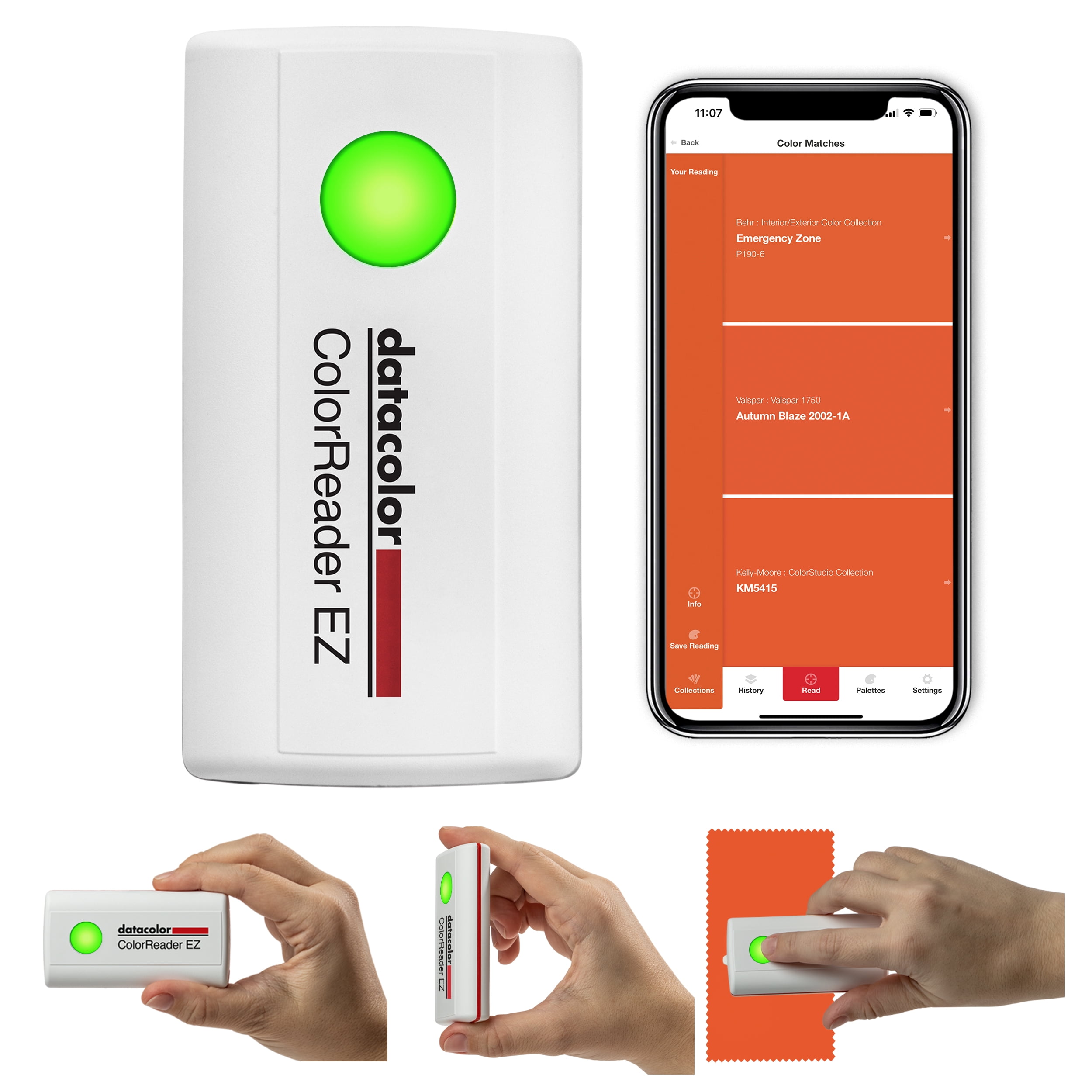 Datacolor ColorReader EZ - Scan Any Color to Match and Coordinate Paint ...
