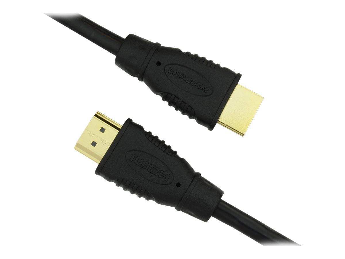 Datacomm Electronics 46-1020-BK 10.2Gbps High Speed HDMI Cable - 20 ft ...