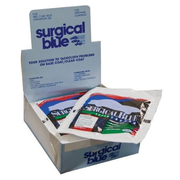 Surgical Blue Premium Tack Rags - 12 Pack (Made in USA) - Walmart.com