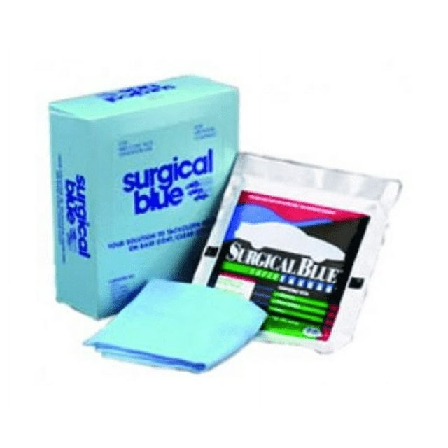 Datco 15801 Surgical Blue Super Tack Rag - 12pcs per box - Walmart.com