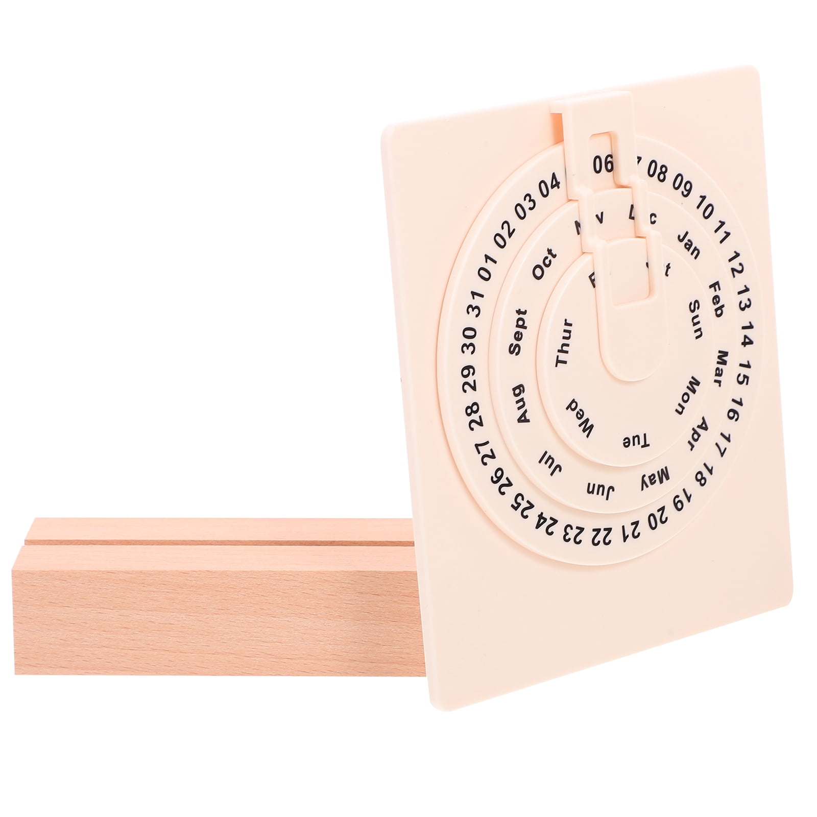 Date Calendar Decoration Novel Perpetual Calendar Ornament Desk ...