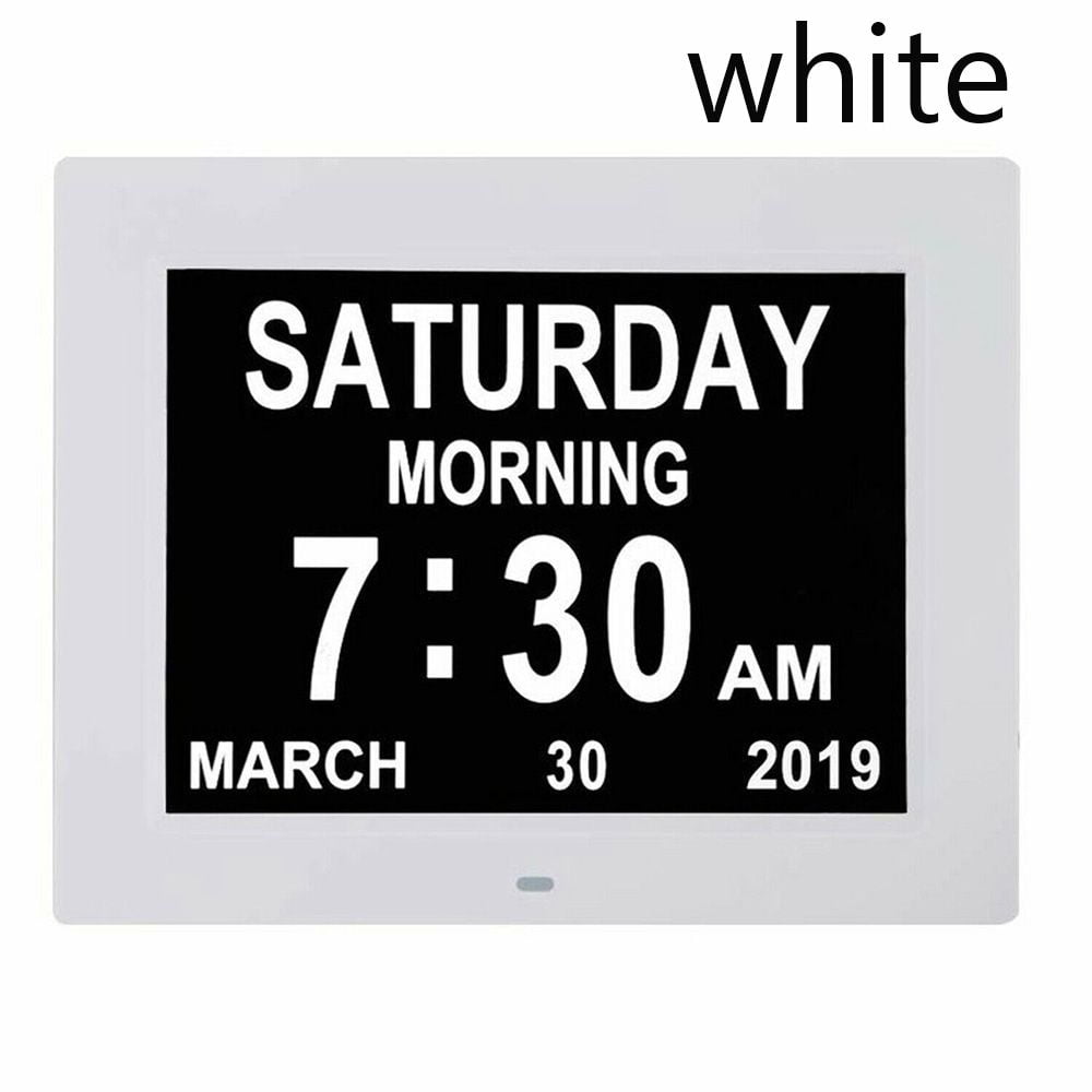 Date Day Month Year Dementia Large Letter Large LCD Screen Home Decor ...