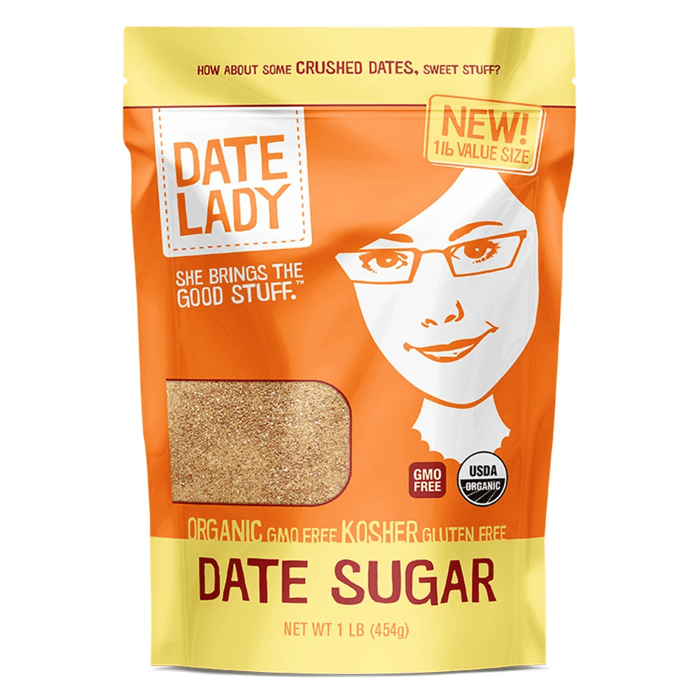 Date Lady Original Organic Date Sugar, 12 oz [Pack of 6] - Walmart.com