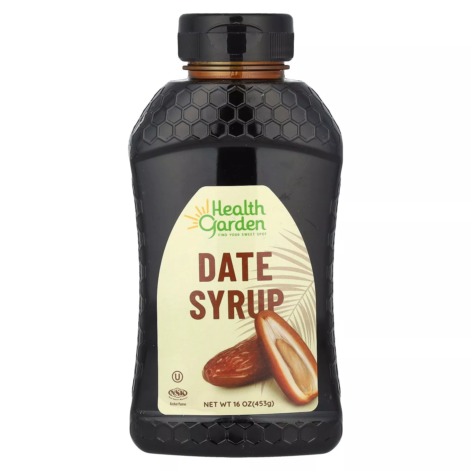 Date Syrup, 16 oz (453 g) – Natural Sweetener, Rich in Flavor ...