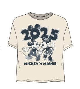Dated 2025 Disney Vintage MicMin Ladies Top - Walmart.com