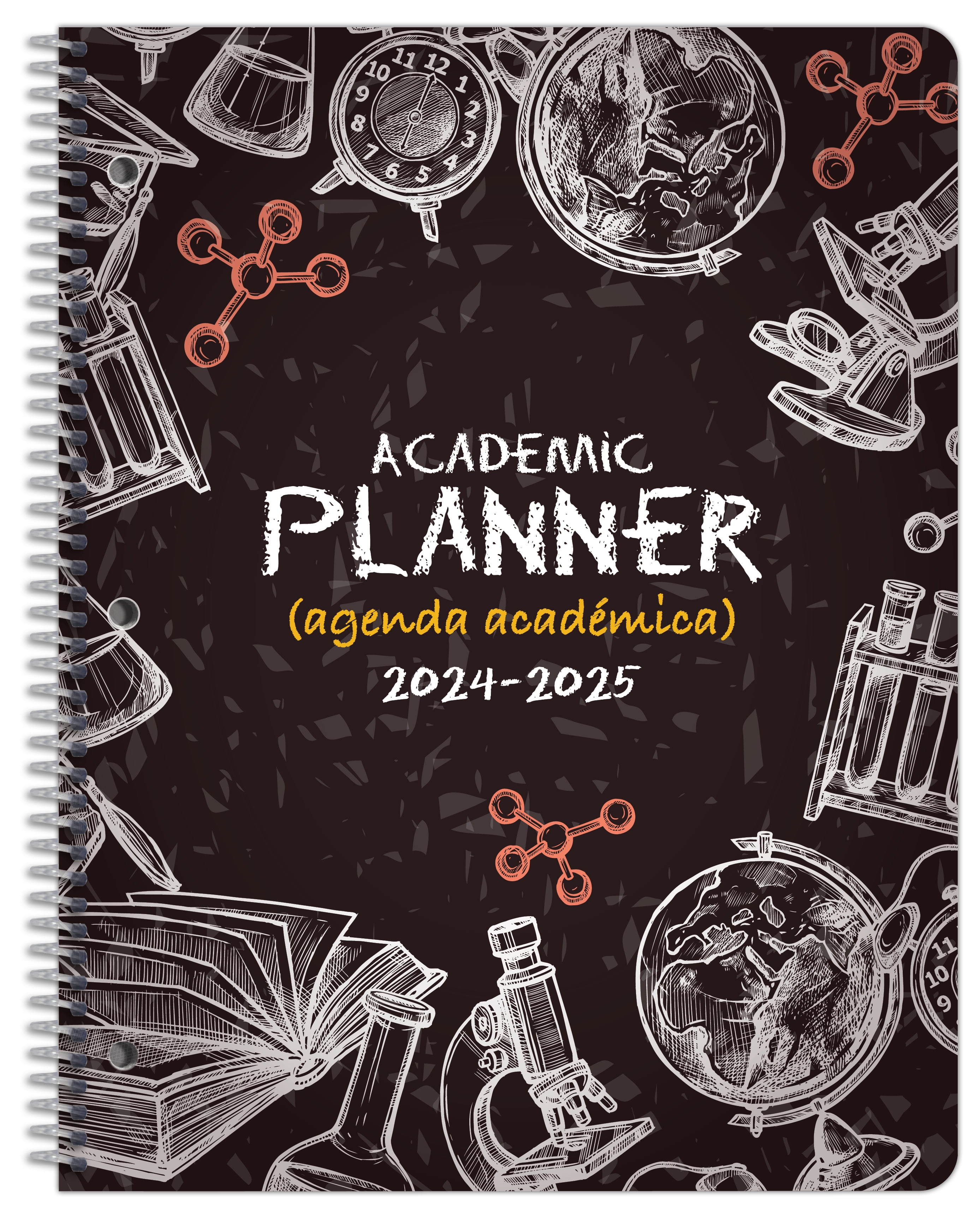 Dated Bilingual Middle High School Student Planner for the 2024-2025 ...