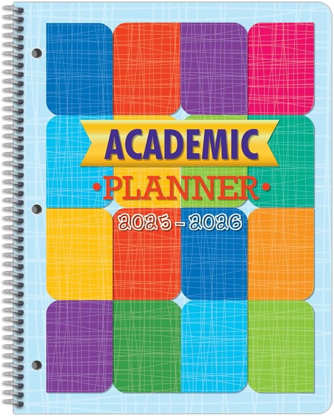 Dated Primary Student Planner 2025-2026 Academic School Year, Large (8. ...
