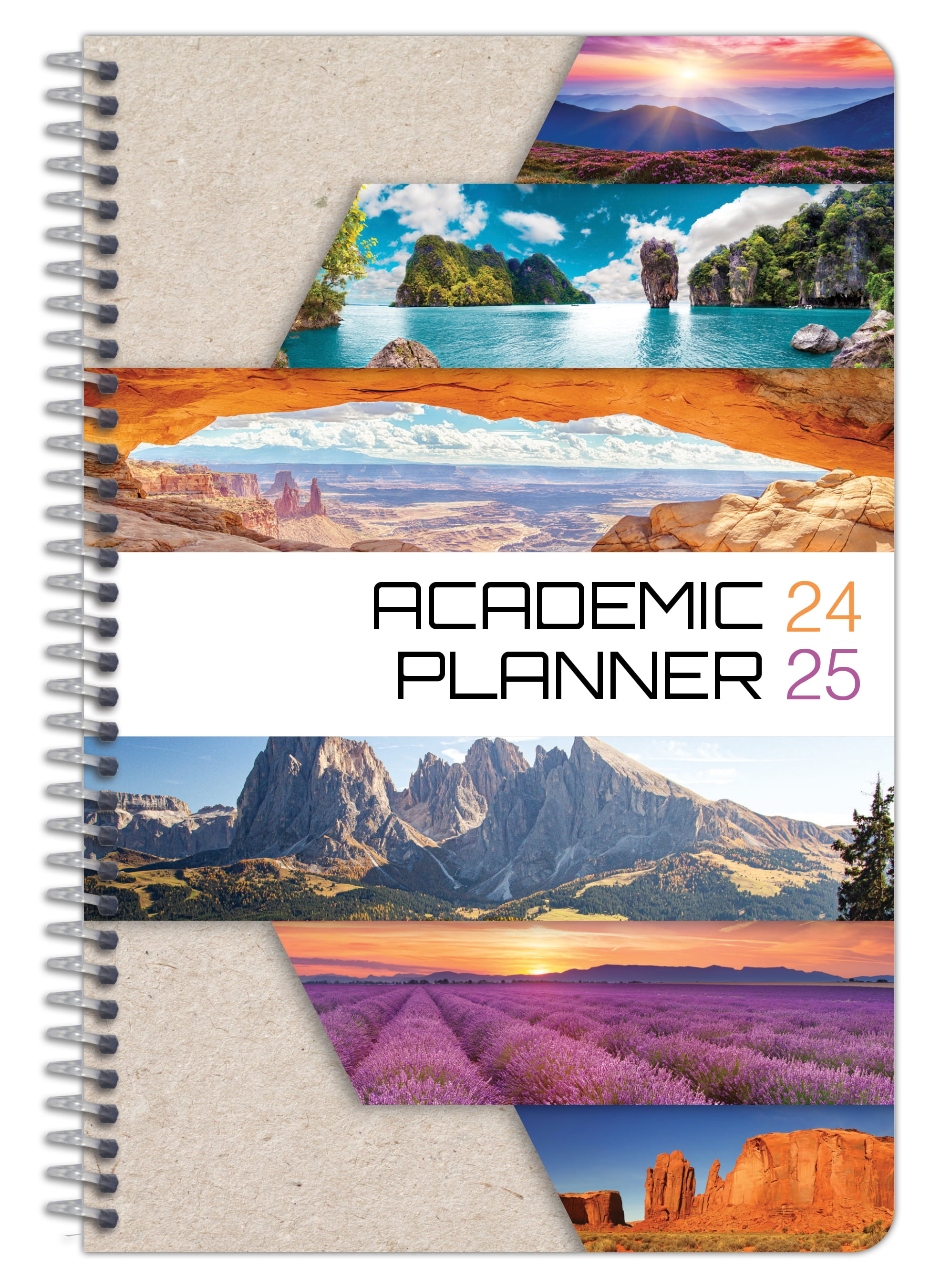 Dated High School Student Planner 2024-2025 Academic School Year, Small ...