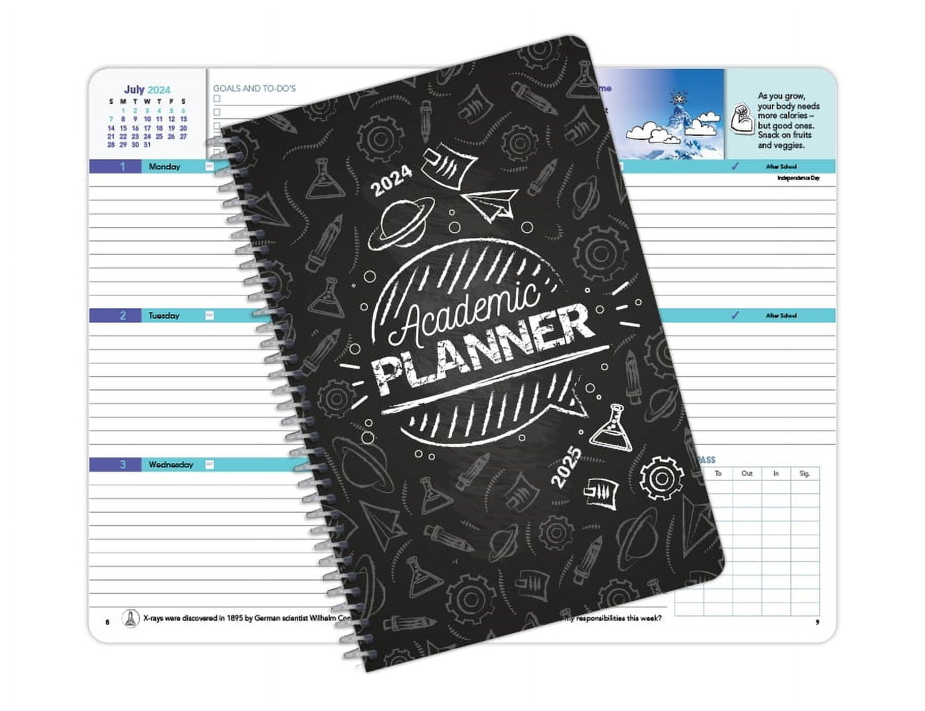 Elementary School Planner School Planner 2025-2026 Dated Middle High ...