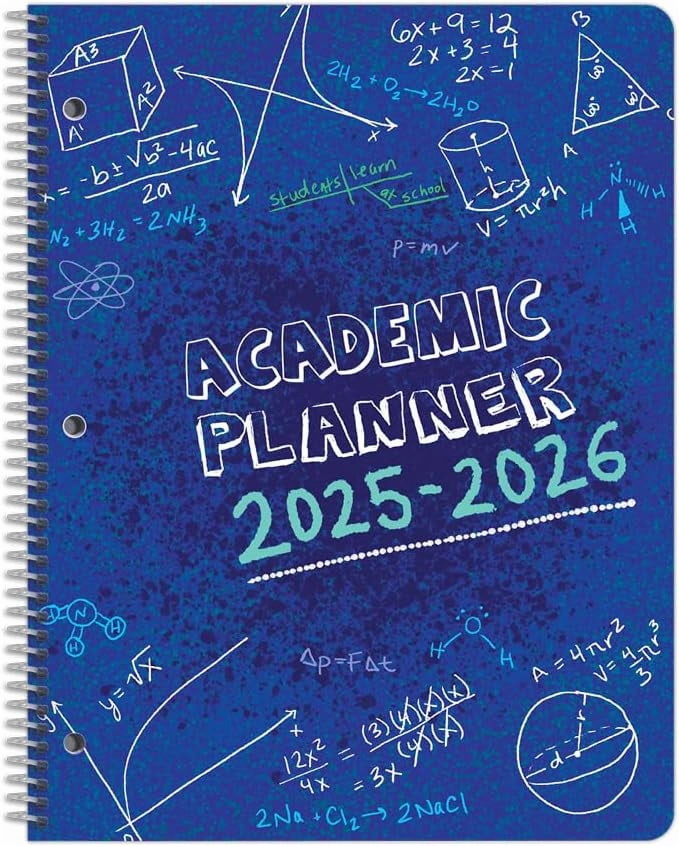 Dated Middle High School Student Planner 2025-2026 Academic School Year ...