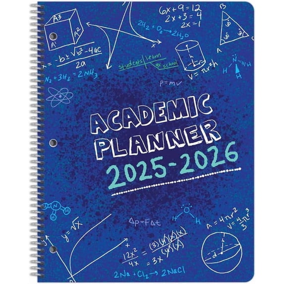 Dated Middle High School Student Planner 2025-2026 Academic School Year ...