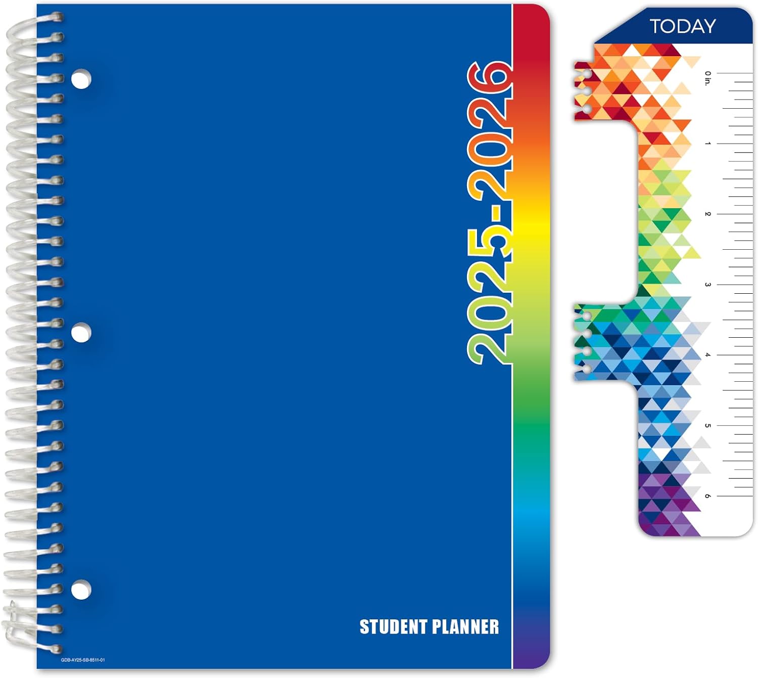 Dated Middle School or High School Student Planner for Academic Year ...