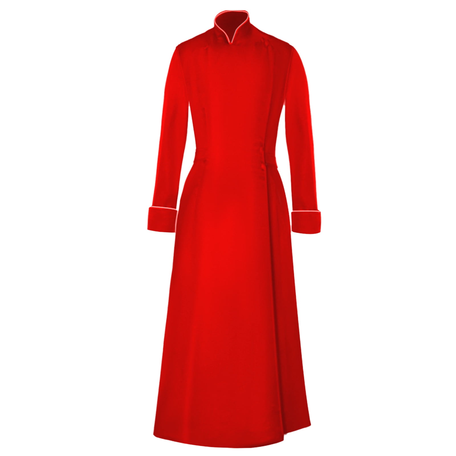 Dateuuo Halloween Costumes for Women Priests Teach Long Midi Dress ...