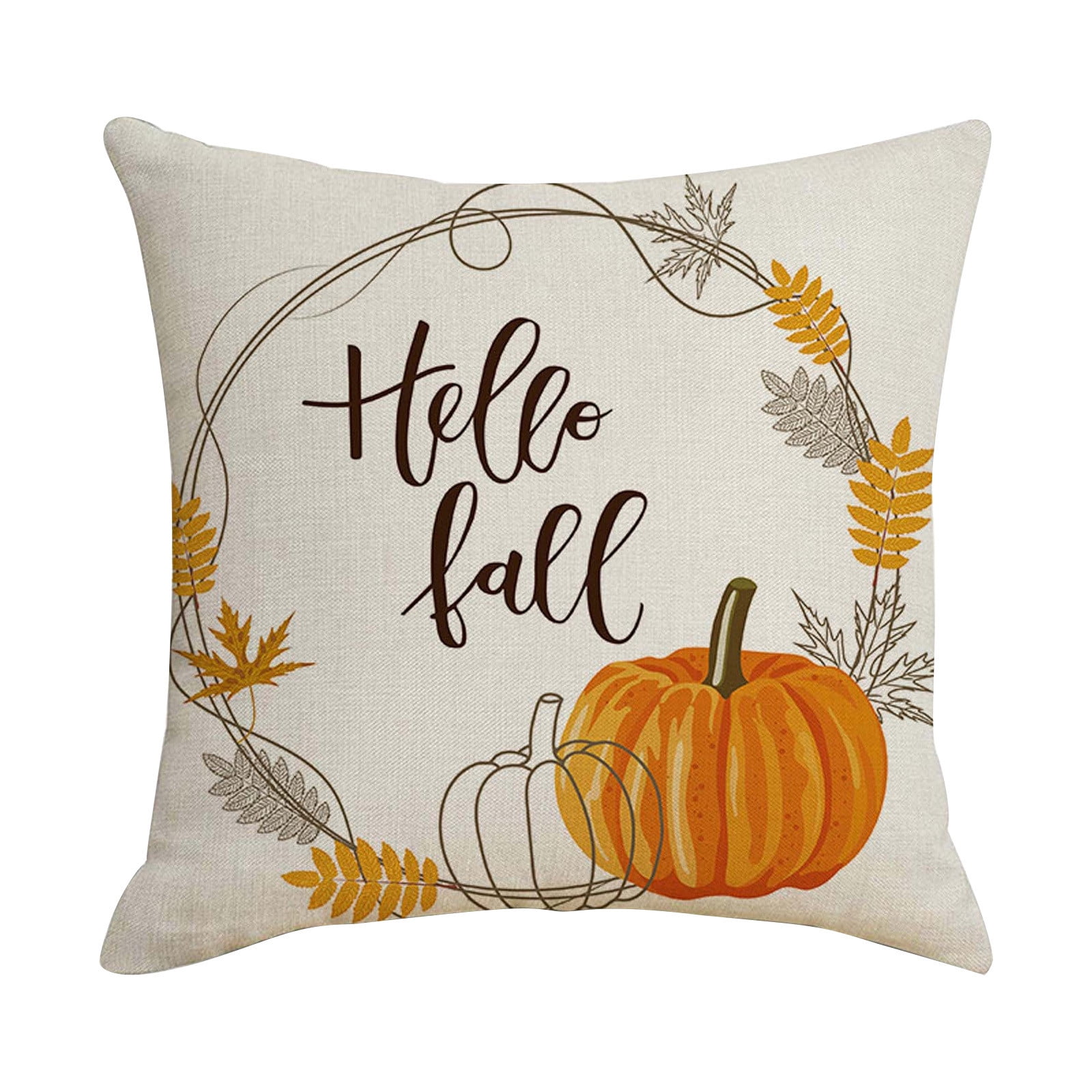 Datian Soft Throw Pillows, Linen Pillowcase, Home Fabric Sofa Cushion ...