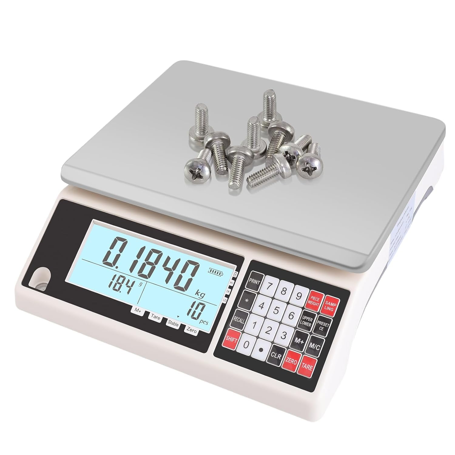 Datingday 6kg/0.1g Industrial Counting Scale with RS232 Port Digital ...