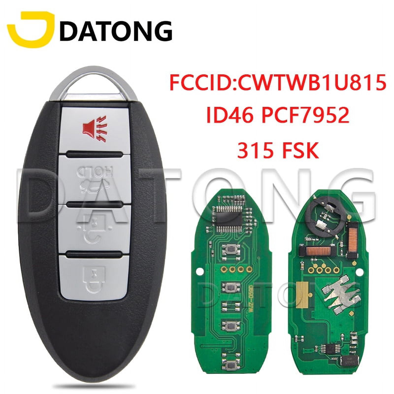 Datong World Car Remote Control Key For Nisan Sunny Teana Sylphy Sentra ...