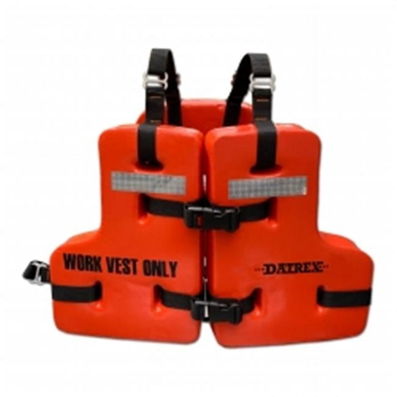 Datrex DXWVS1DJ Vinyl Dipped Commercial Work Vest - Type V, USCG ...