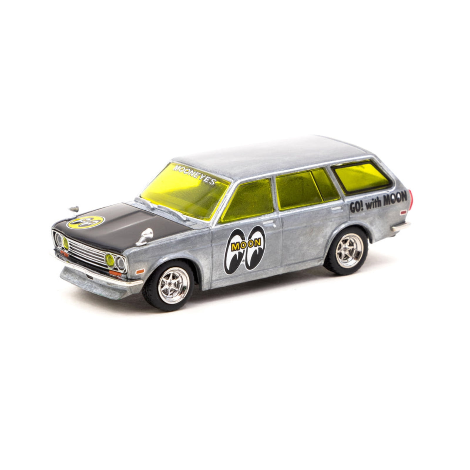 Datsun Bluebird 510 Wagon (Mooneyes Chase Variant) 1:64 scale diecast ...