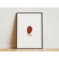 Datte Fruit Linocut Food Illustration Fruit Poster Unframed Paper Print ...