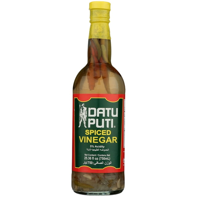 Datu Puti Spiced Filipino Vinegar 25.36 Fl oz, 1 count, Plastic Bottle ...