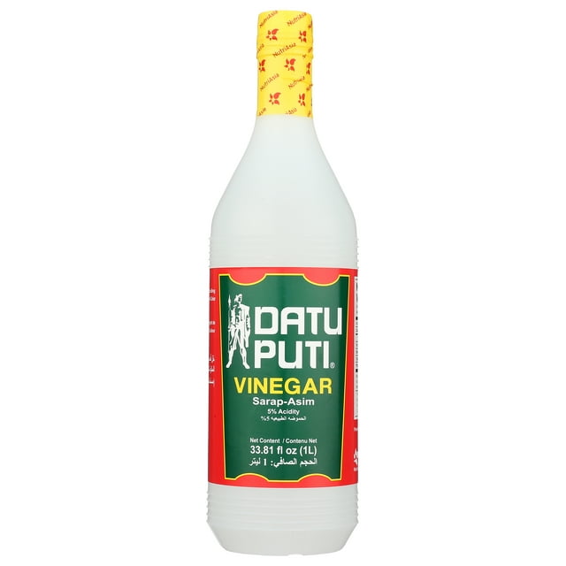 Datu Puti Seasoned Filipino Vinegar, 33.8 Fl Oz, 1 Count, in Plastic ...