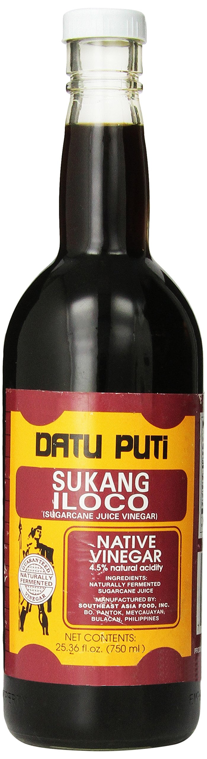 Datu Puti Sukang Native Vinegar, 25 Oz - Walmart.com