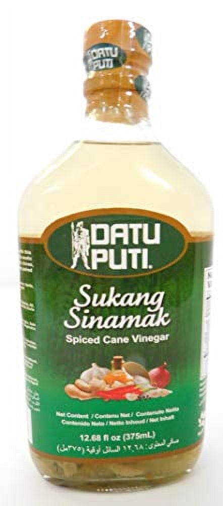 Datu Puti Sukang Sinamak (Spiced Cane Vinegar), 12.68 Ounces, 1 Bottle ...