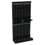Datum Storage Solutions 24 Rifles Modern Metal Weapon Rack in Stealth ...