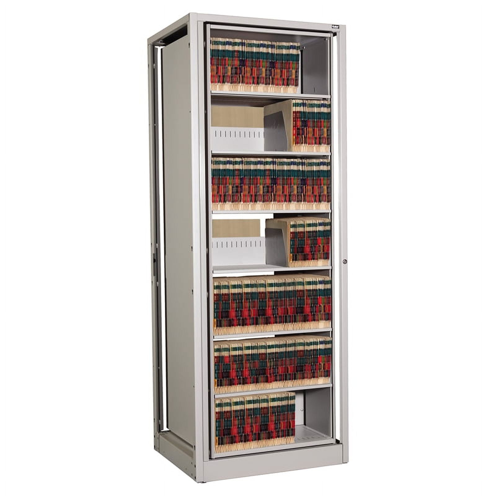 Datum Storage Solutions 7H Letter Locking Adder Rotary File Shelving in ...