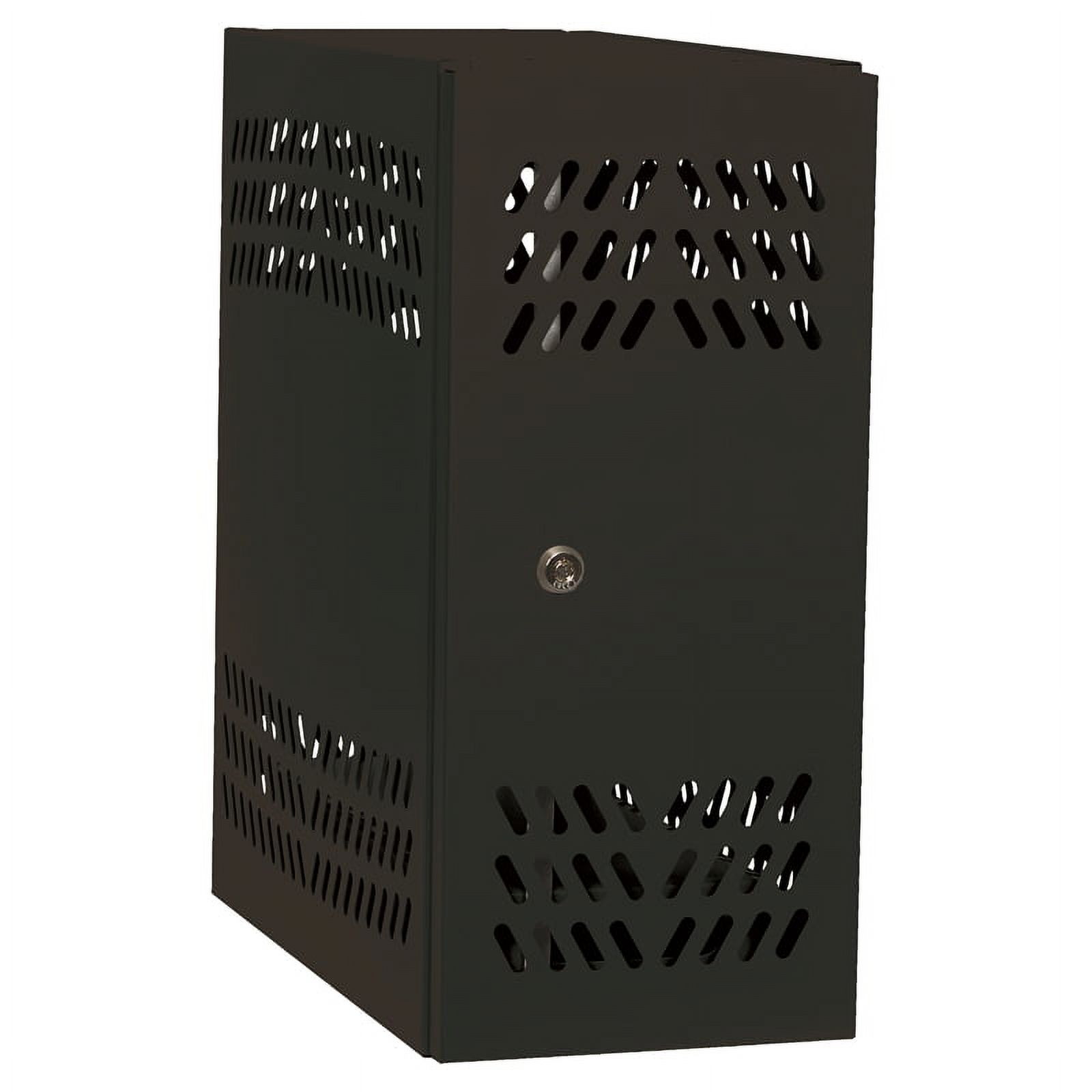 Datum Storage Solutions Large Modern Steel Metal CPU Locker in Black ...