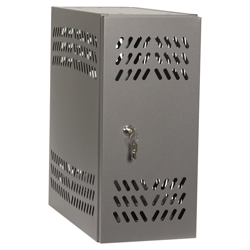 Datum Storage Solutions Modern Steel Metal Small CPU Locker in Light ...
