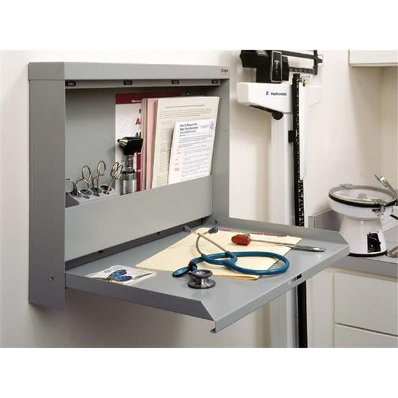 Datum Storage WW-101LPSC Non-Locking Wall Write Mounted Desk with ...