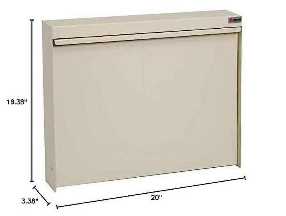 Datum Storage WallWrite Credenza Color: Bone White - Walmart.com