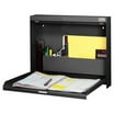 Datum Filing Systems 249457WH Fold-Up Desk-Non-Locking, Bone & White ...